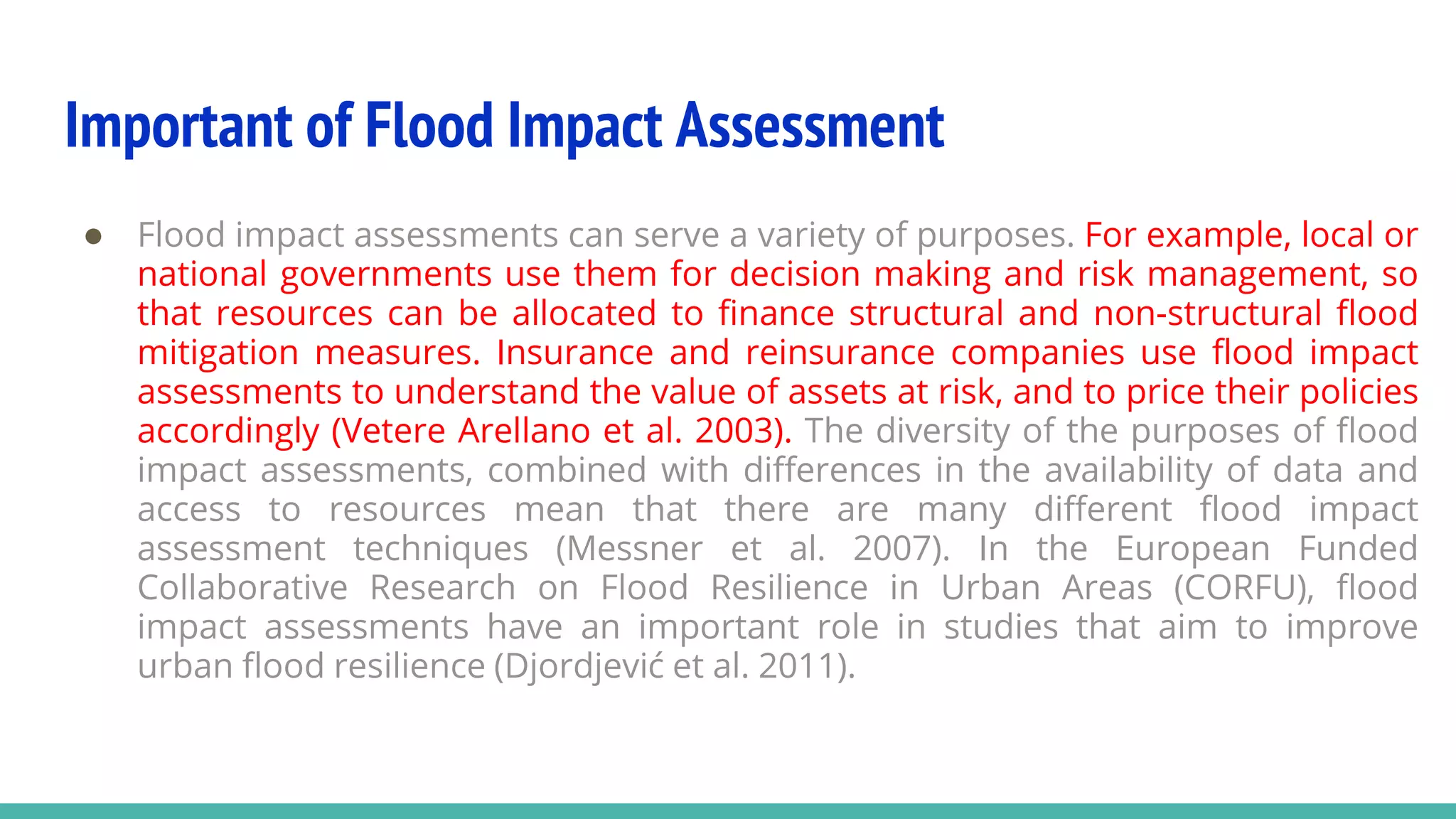 Flood Impact Assessment Approaches & Methods .pptx