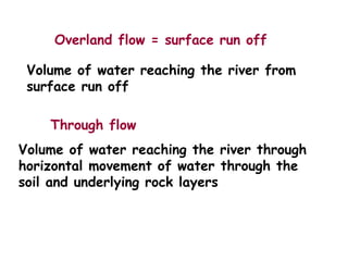 Flooding 1 Discharge And Hydrograph | PPT