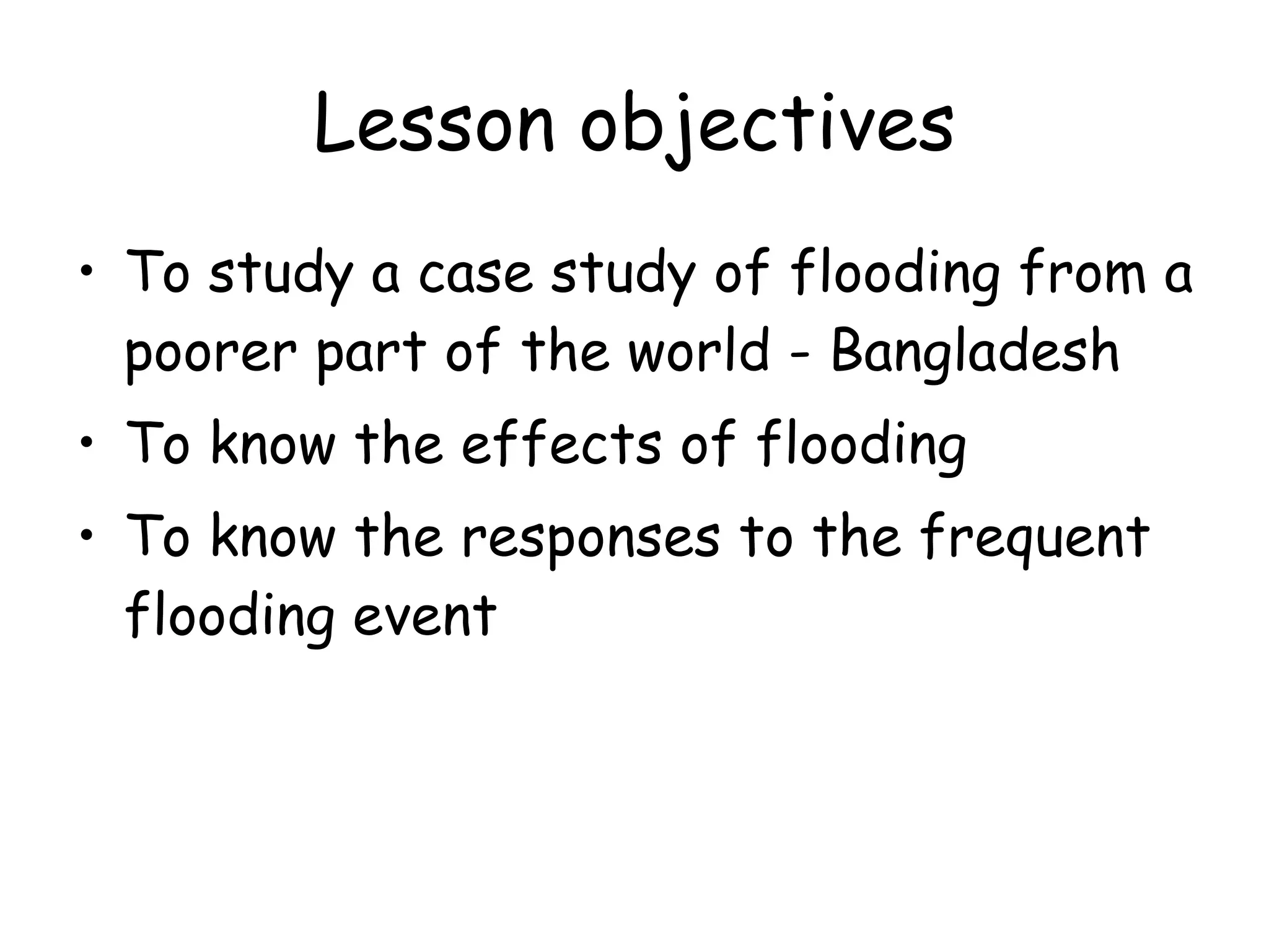 Flooding 5 Bangladesh Gcse Aqa A | PPT