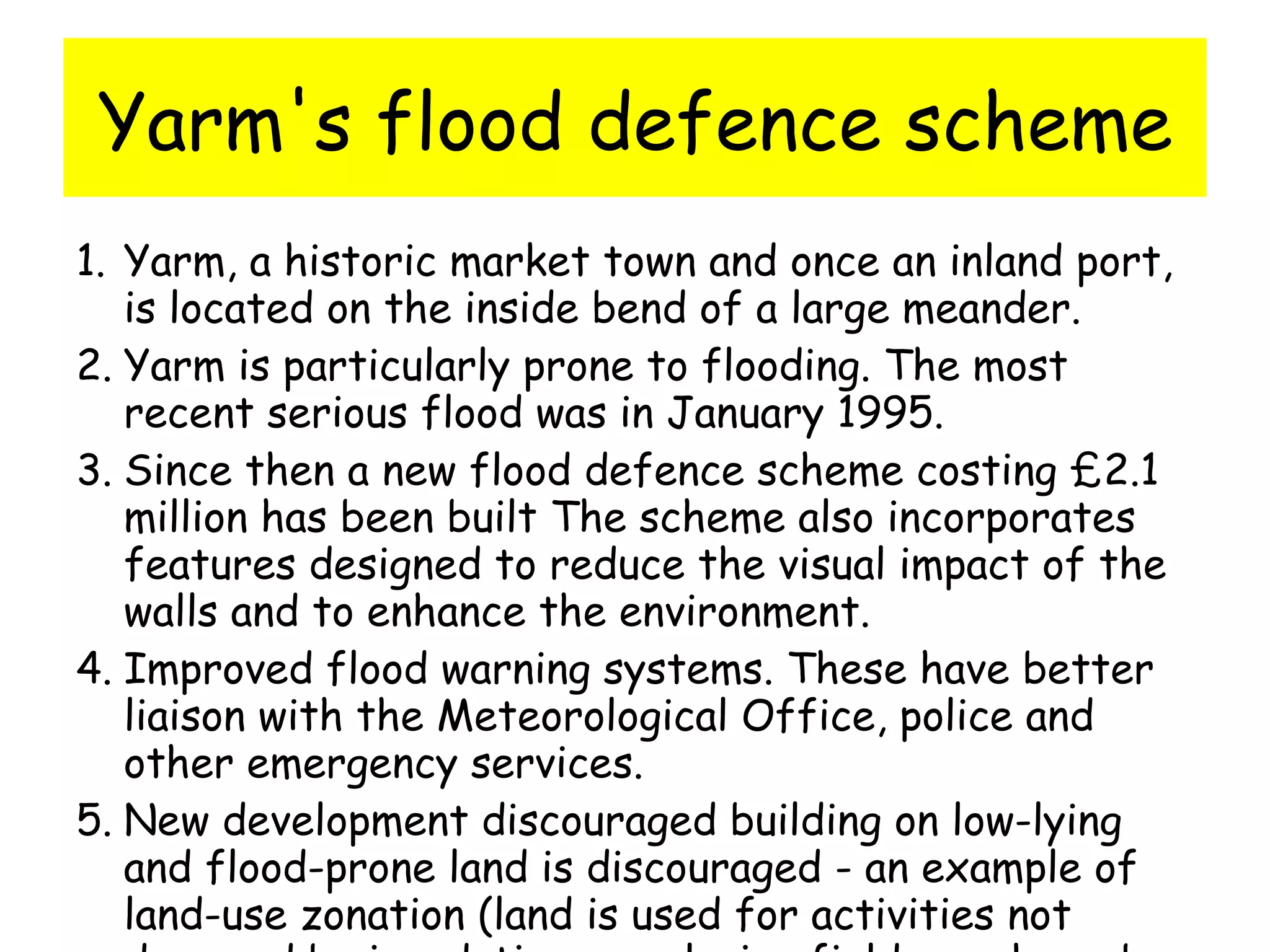 Flooding 7 River Tees Case Study | PPT