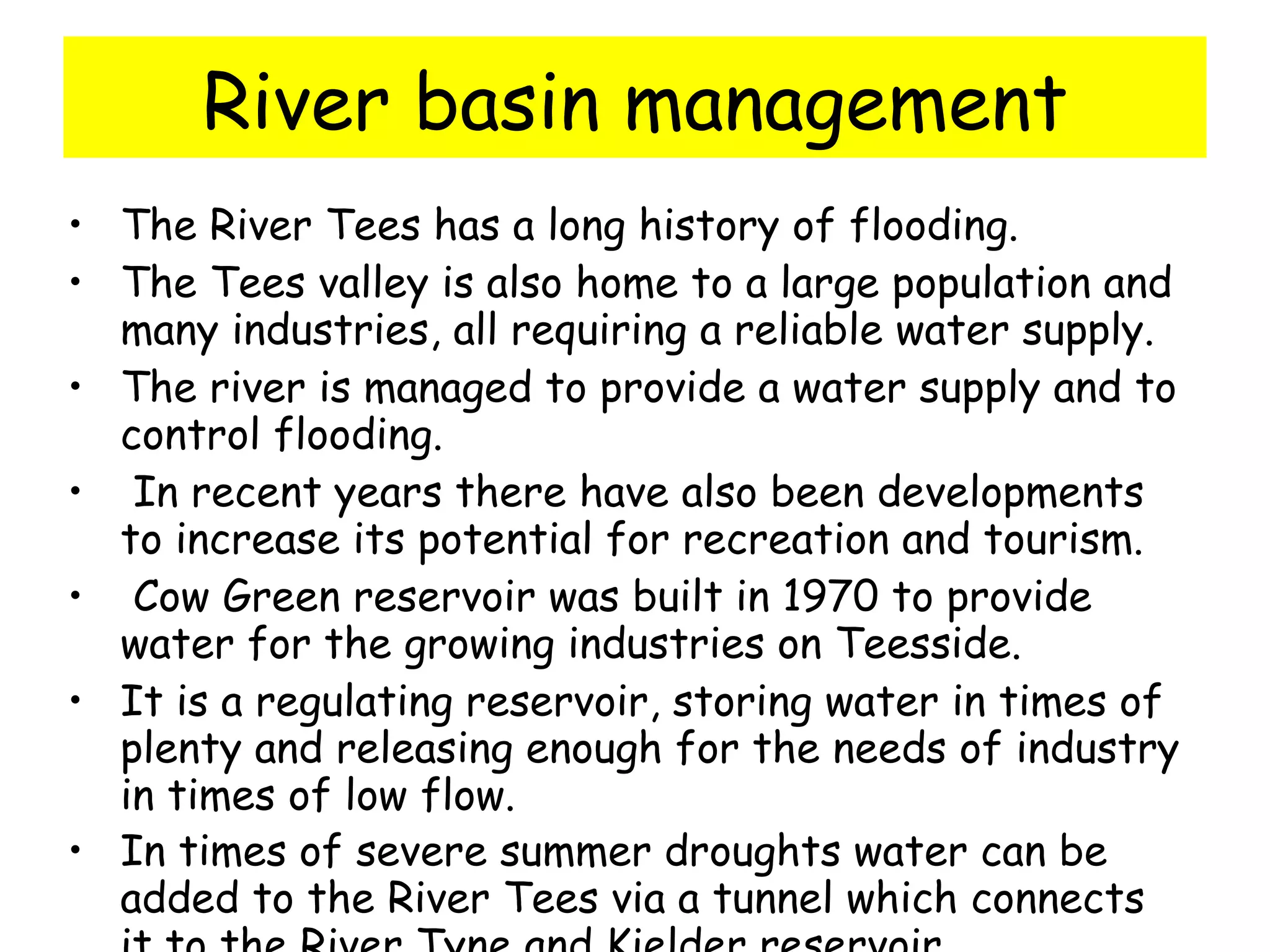 Flooding 7 River Tees Case Study | PPT
