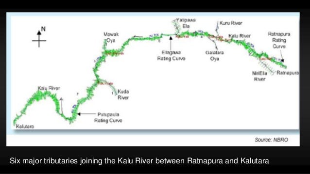 Flooding in Kalu ganga basin Sri Lanka