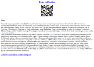 Flooding In South Africa | PDF