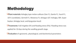 Flooding Stress in plants and this effects | PPTX