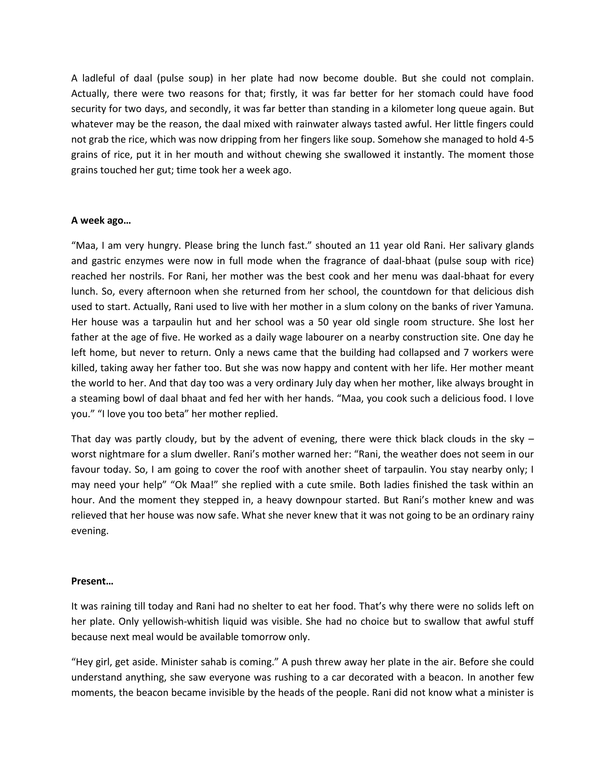 Flood in the village.docx