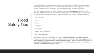 Floods | PPTX