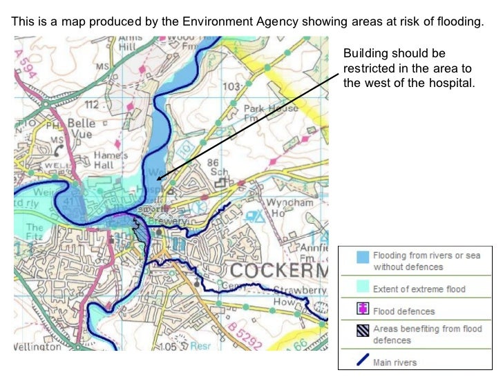 The management of the flood hazard of the River Derwent