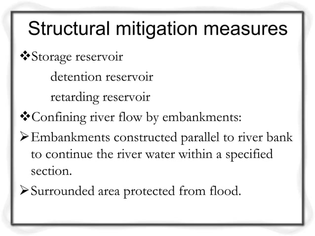Flood management m4 | PPTX | Geography | Science