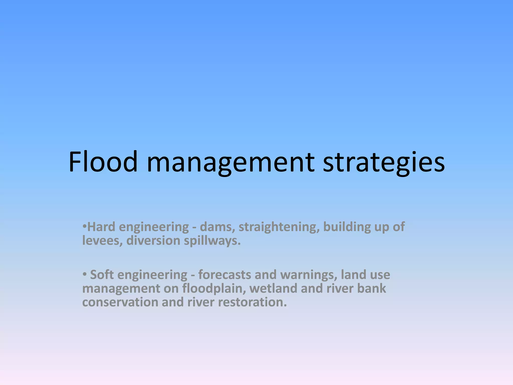 Floodmanagementstrategies | PPT