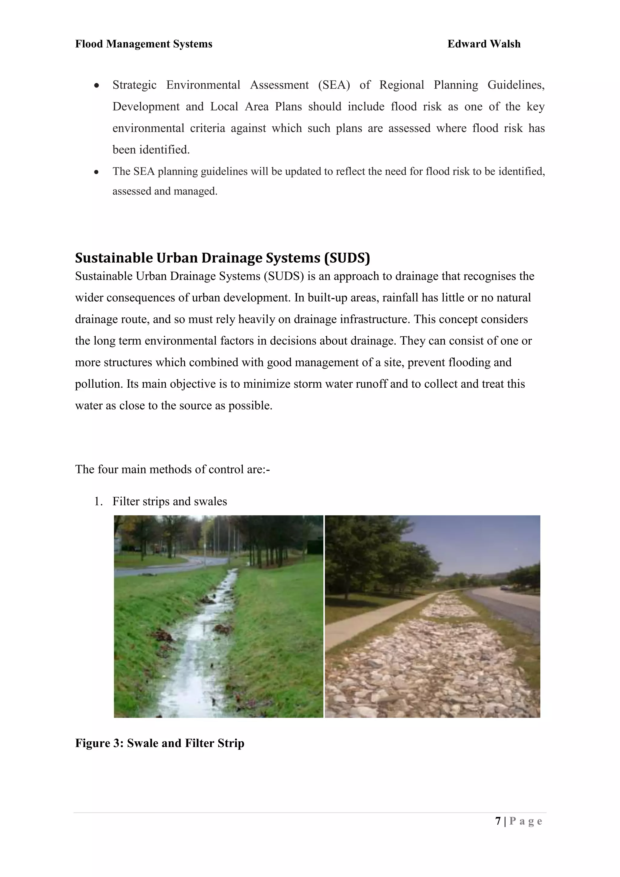 Flood management systems | DOCX | Civil Engineering Industry | Industries