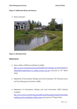 Flood management systems | DOCX | Civil Engineering Industry | Industries