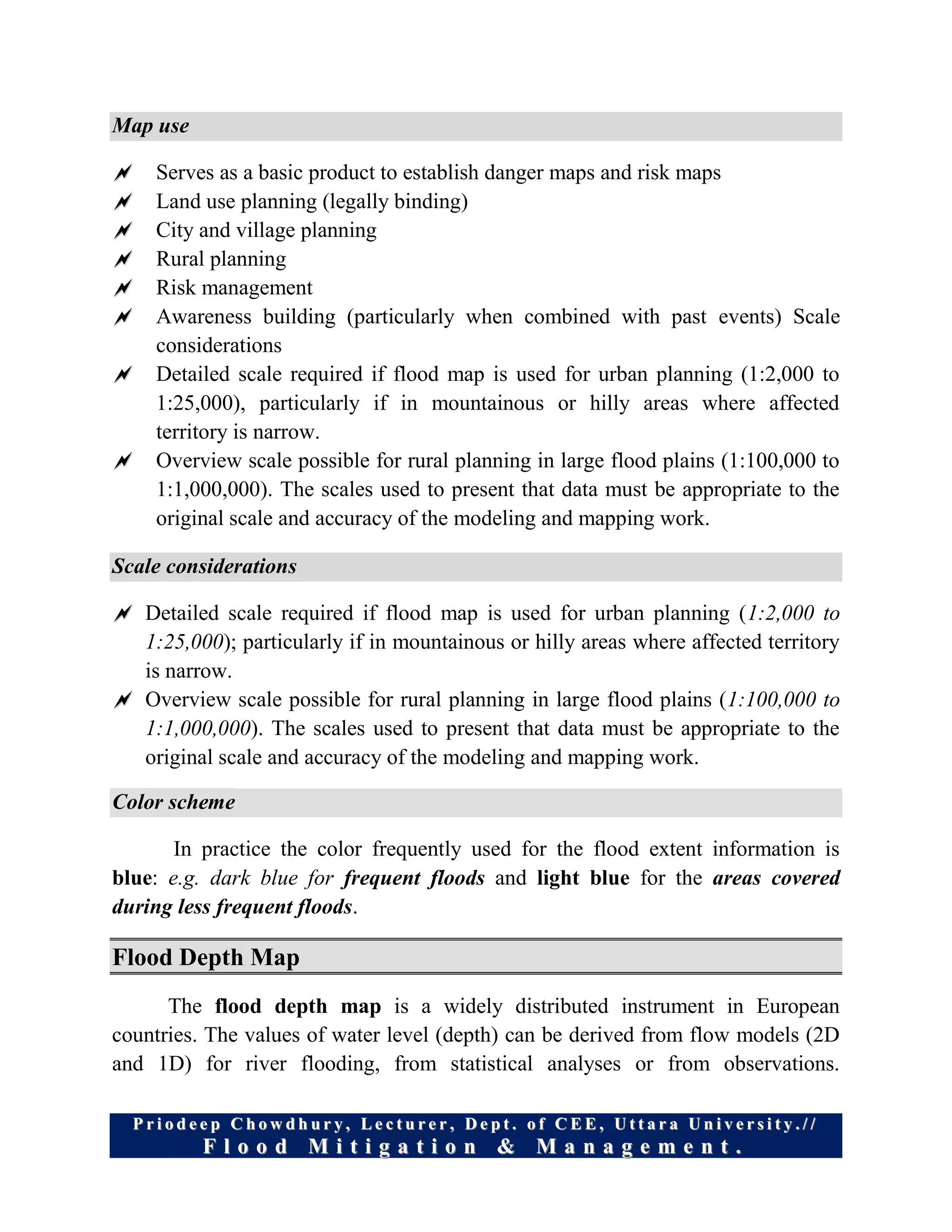 Flood maps | PDF
