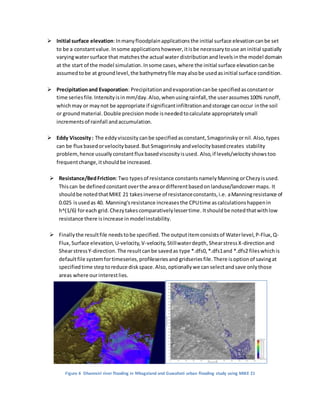 Training - Hydraulic Flood Modelling | DOCX