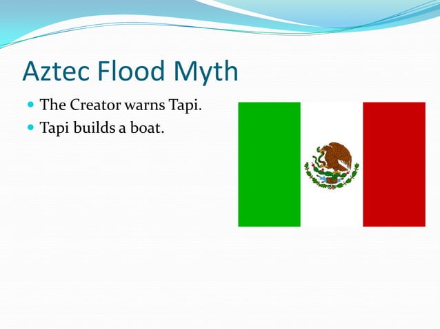 Flood myths | PPTX