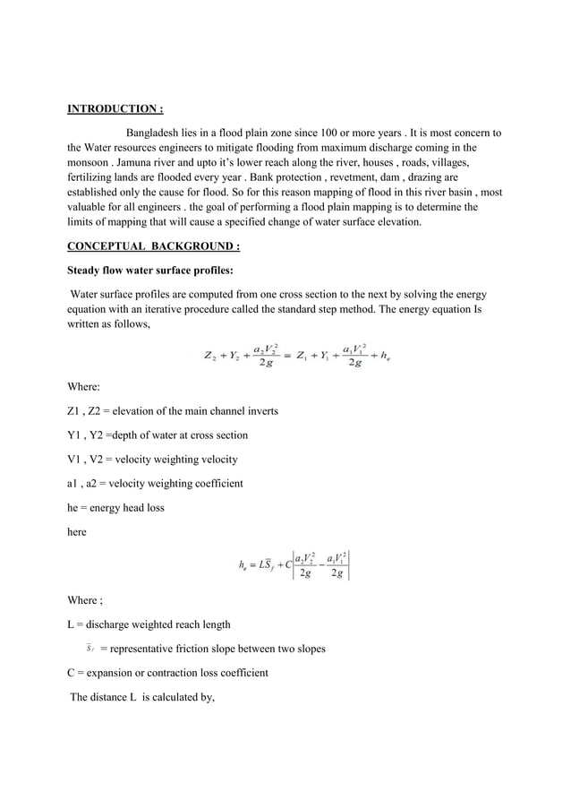 Flood plain mapping | PDF