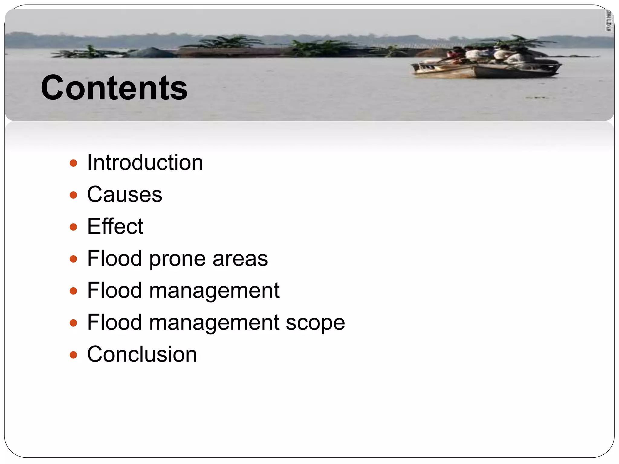 Flood ppt | PPTX