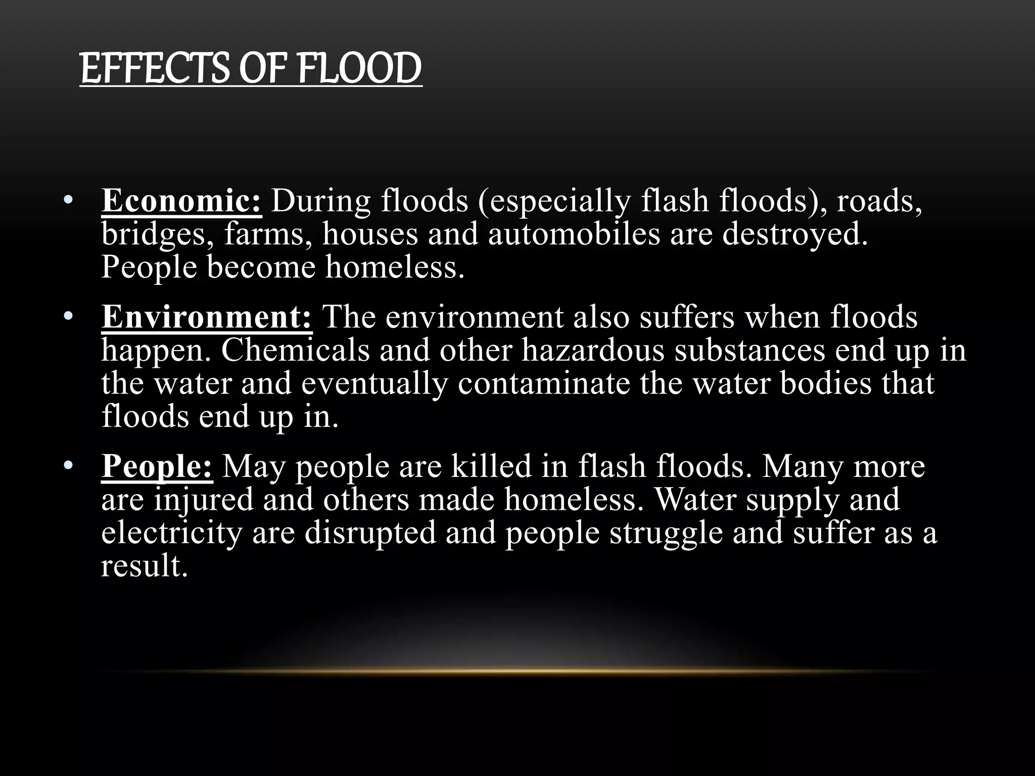 Flood ppt | PPTX