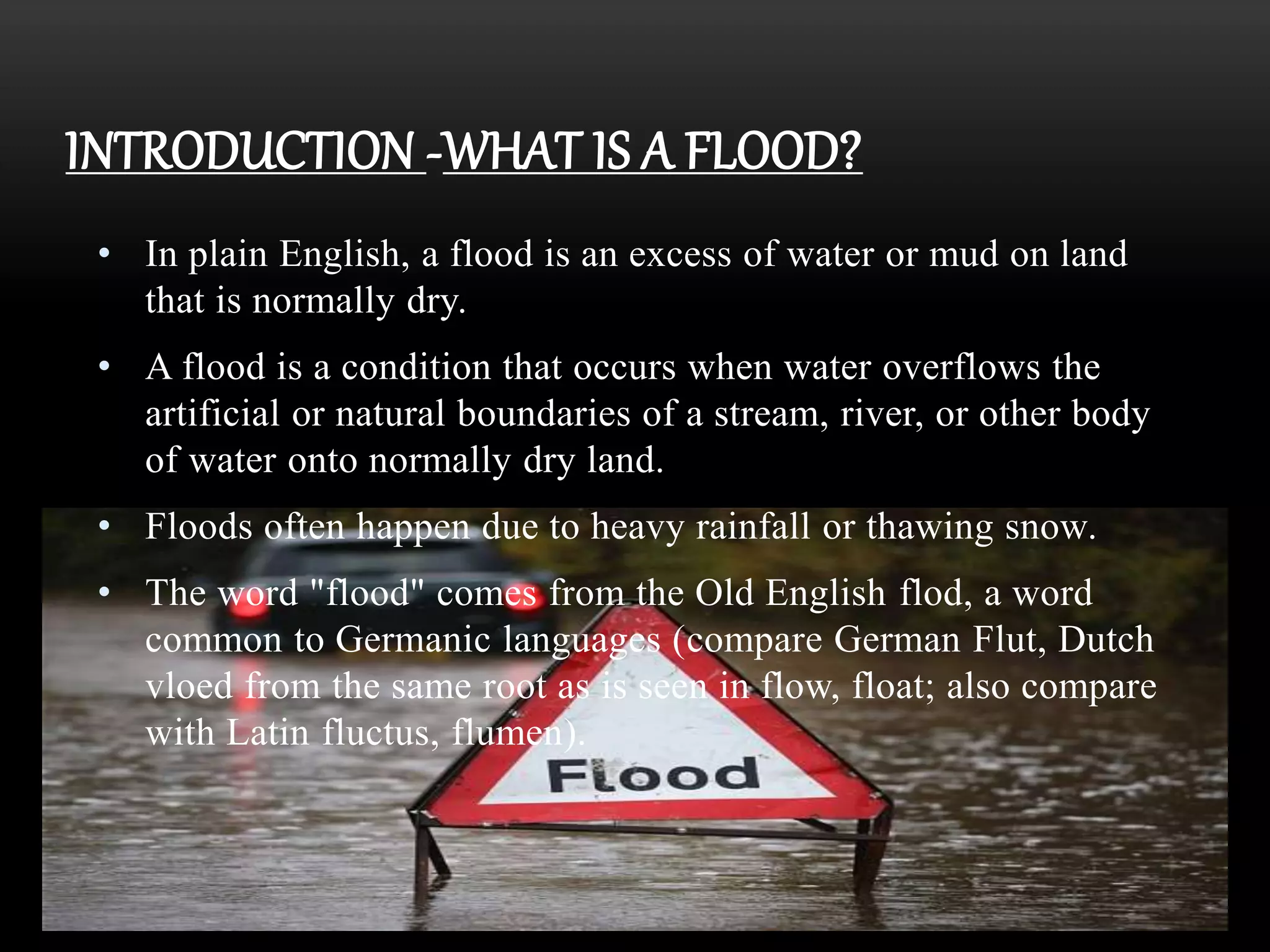 Flood ppt | PPTX