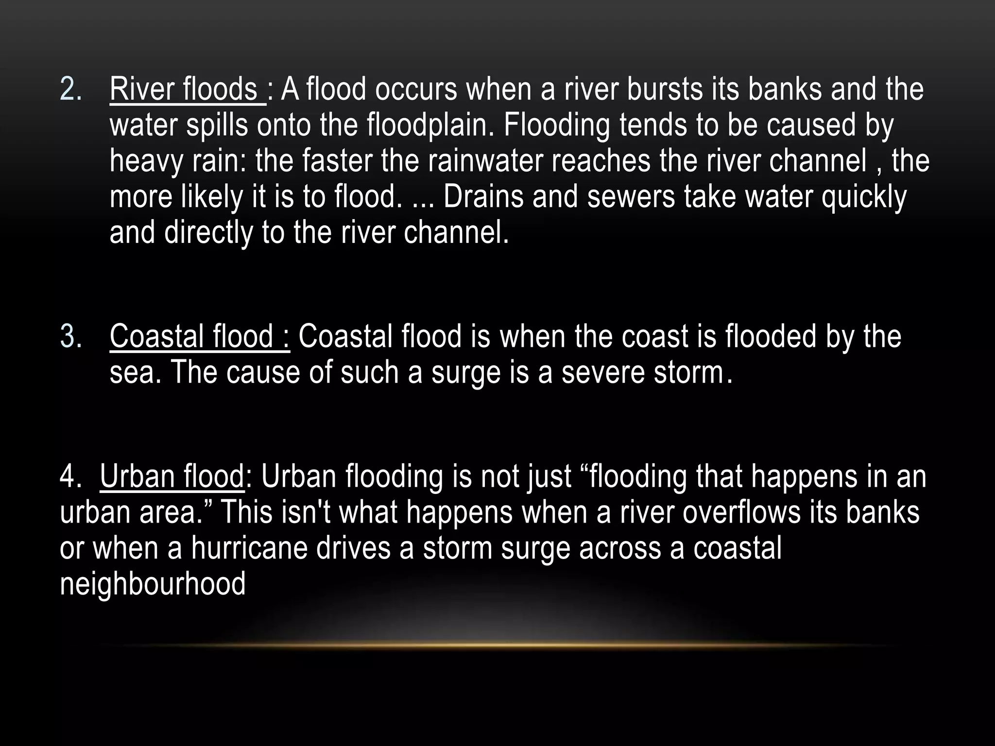 Flood ppt | PPTX
