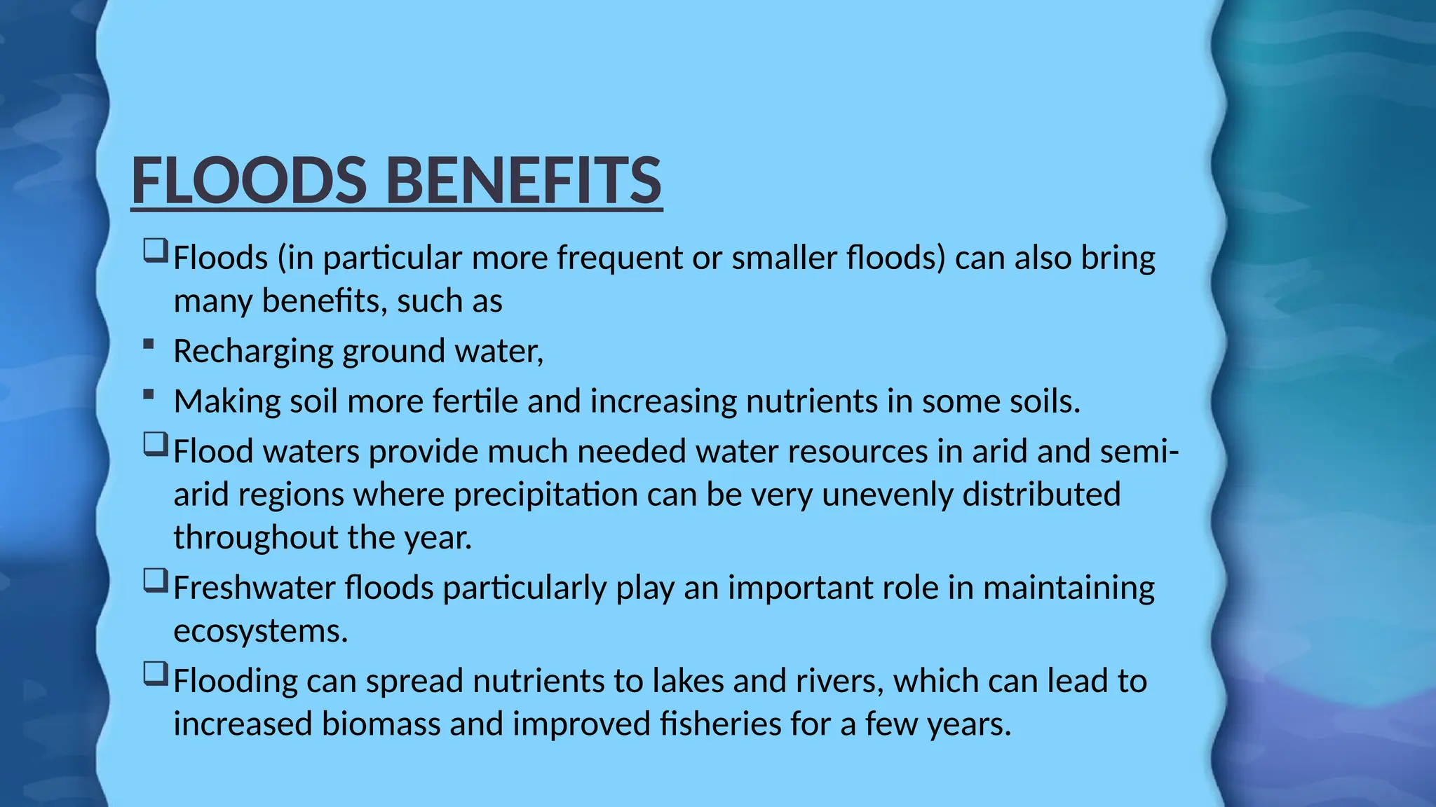 FLOOD pptx in geology..flood and it's types and it's mitigation | PPTX