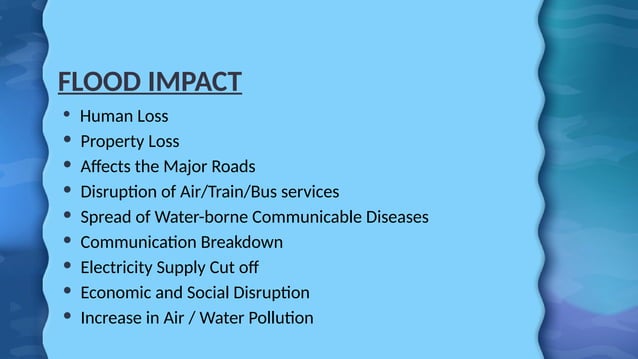 FLOOD pptx in geology..flood and it's types and it's mitigation | PPTX