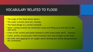 FLOOD RECOUNTS WITH ANNAISA11. essaypptx | PPTX