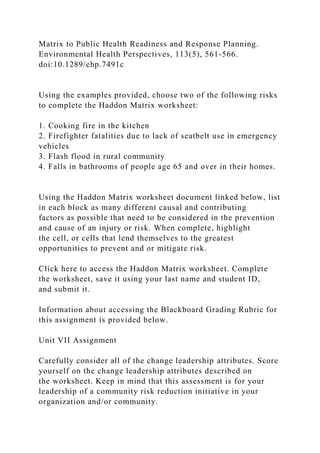 FLOOD RISK REDUCTION1Flood-Risk ReductionStudent’.docx | Water Services ...