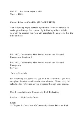 FLOOD RISK REDUCTION1Flood-Risk ReductionStudent’.docx | Water Services ...