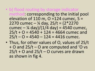 Flood Routing.ppt:flood routing and control | PPT