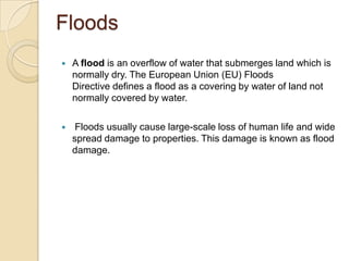 Floods | PPTX | Weather | Science