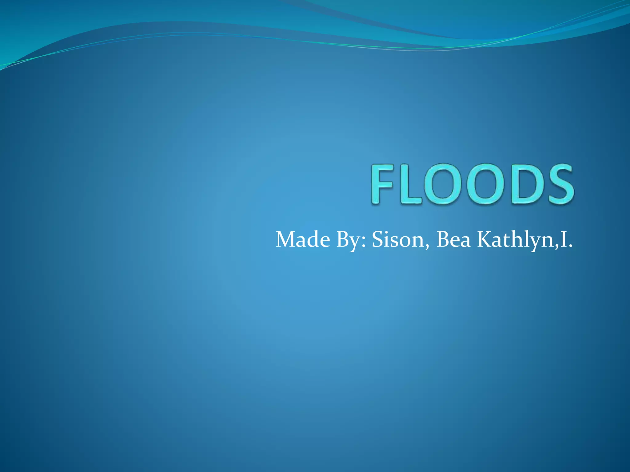 Floods | PPTX