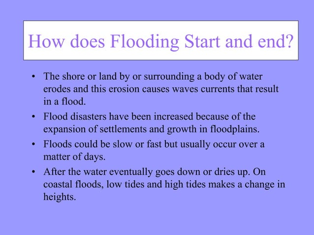 Floods. disaster management | PPTX | Science