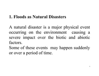 Floods as natural hazards | PDF