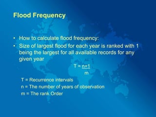 Floods, Flooding And Management | PPTX
