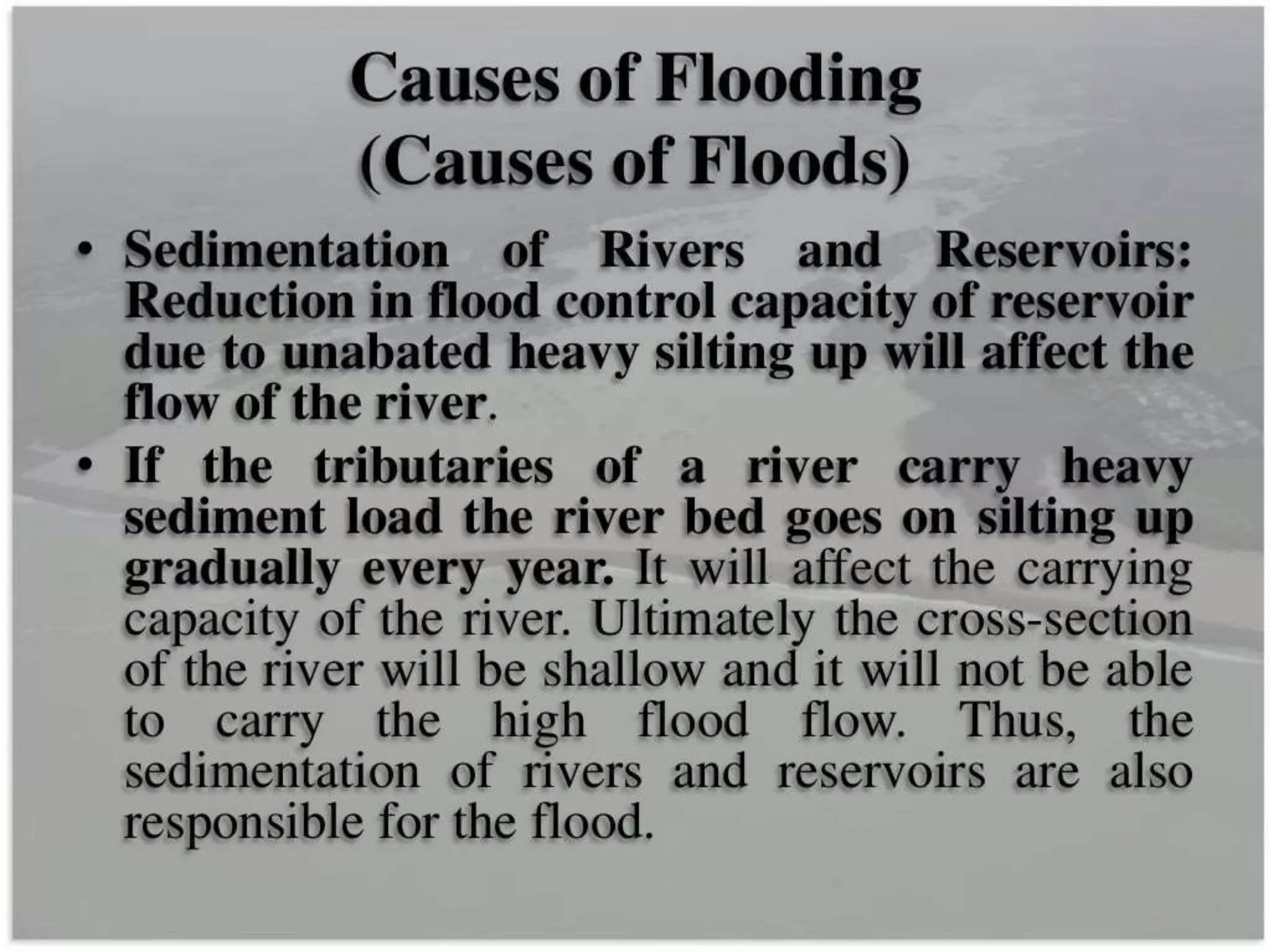 floods hazards - nature and extend of flood hazards in environmental ...