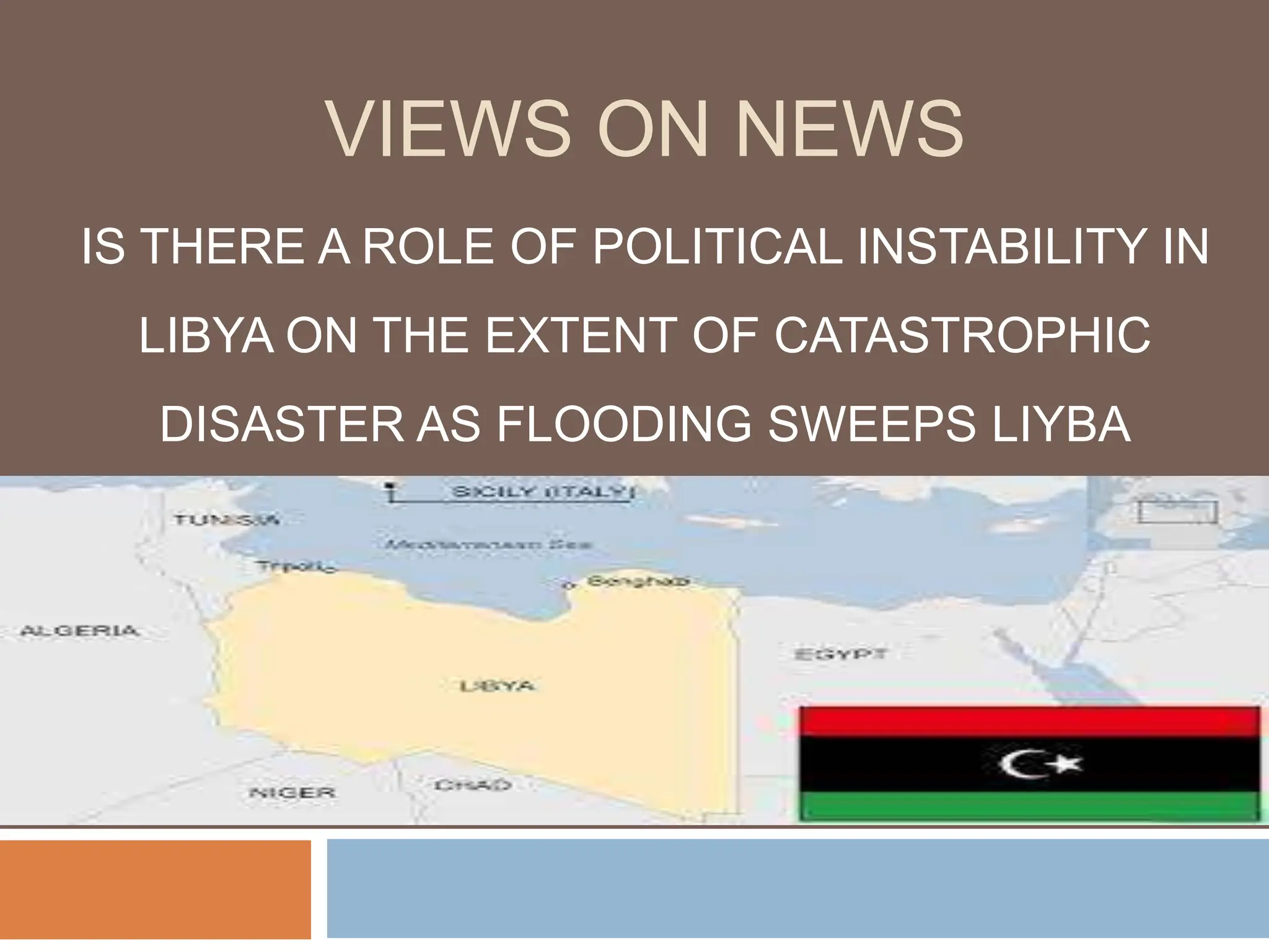 Floods in Libya and impact of political unrest.pptx