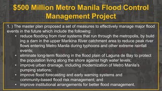 Floods in Manila | PPTX