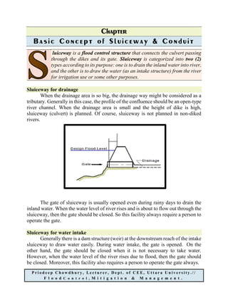 Flood sluiceway & conduit | PDF