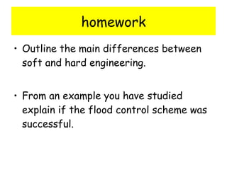 Flood Solutions – Soft Engineering Strategies | PPT