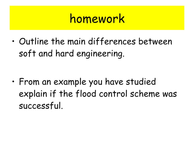 Flood Solutions – Soft Engineering Strategies | PPT
