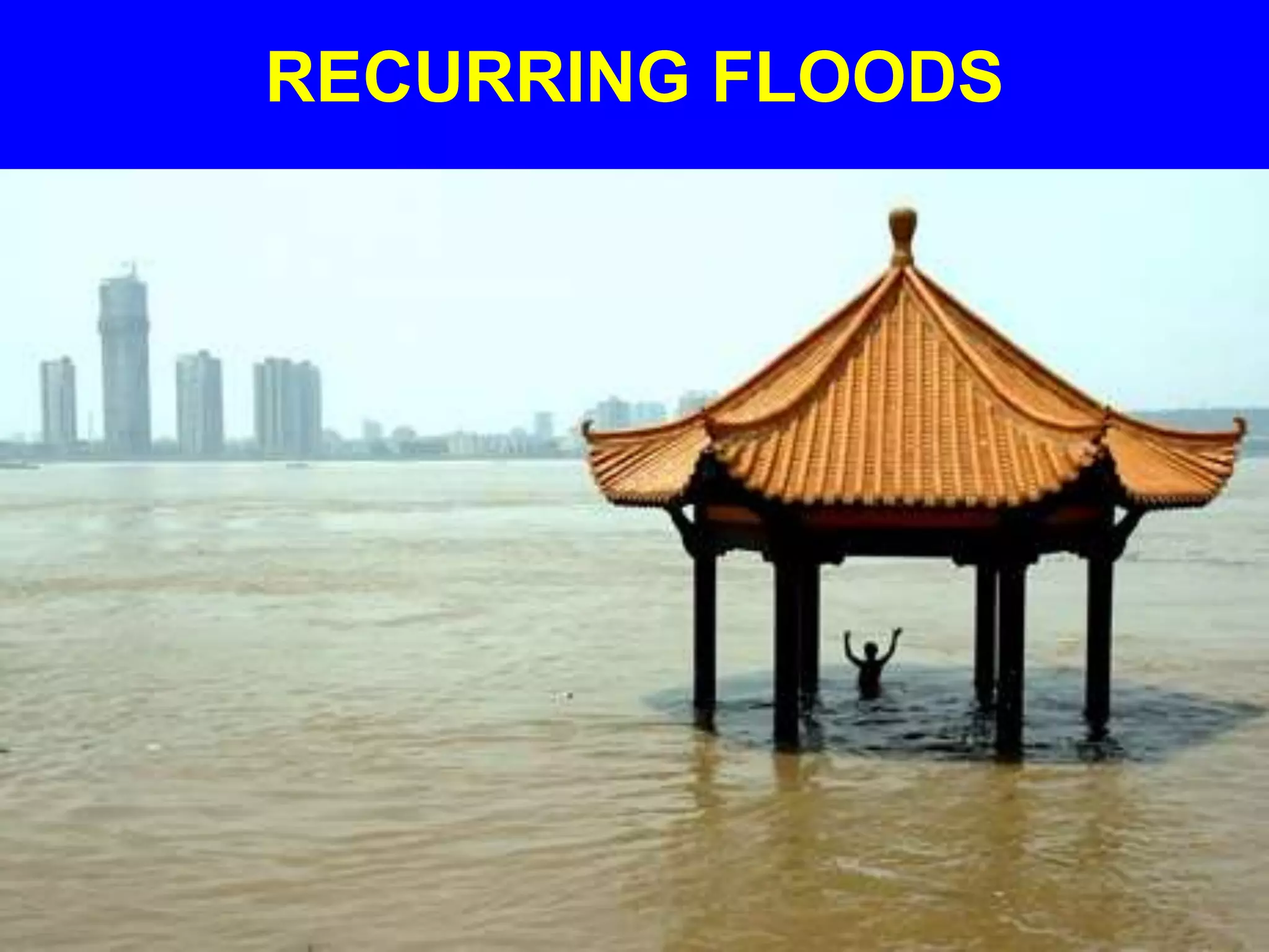 FLOODS PART I. THE GLOBAL DISASTER LABORATORY MODEL. AN INTEGRATED ...