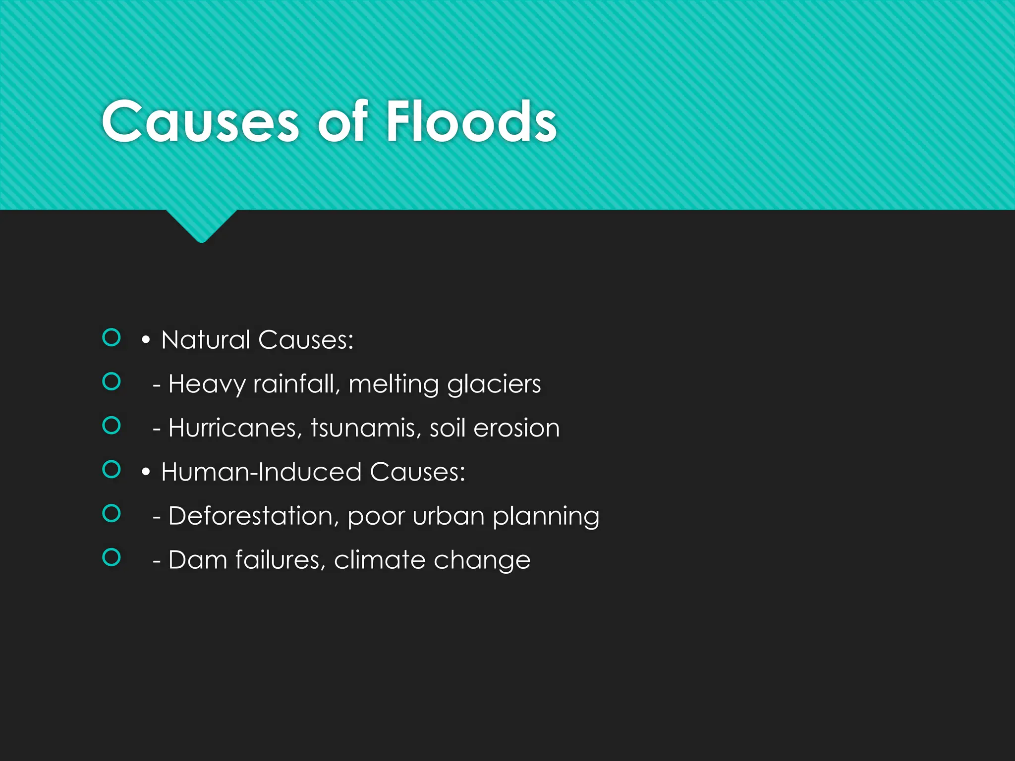 Floods and their effect/impacts presentation | PPTX