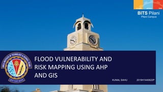 Flood vulnerability and risk mapping | PPTX