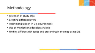 Flood vulnerability and risk mapping | PPTX