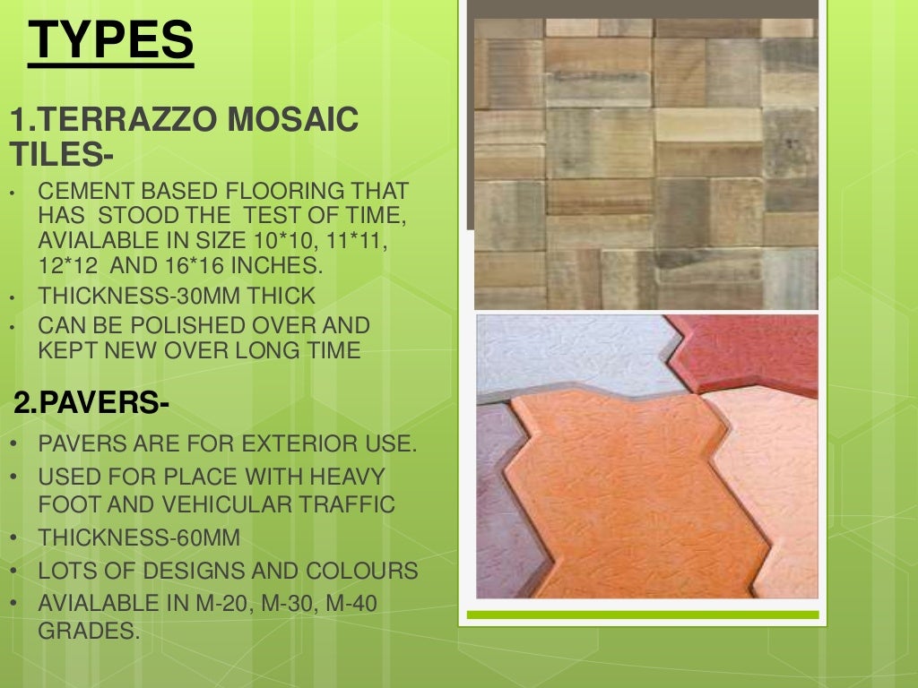 types of Flooring in construction