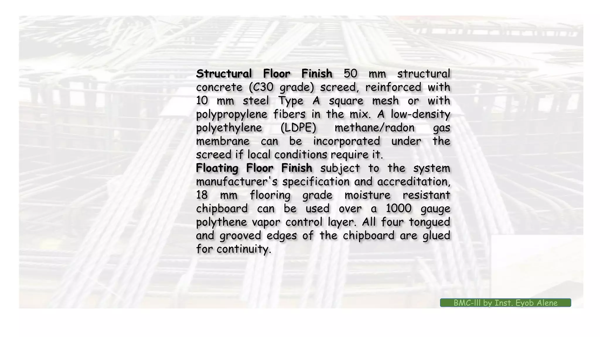 Floor and slab system design and construction | PDF