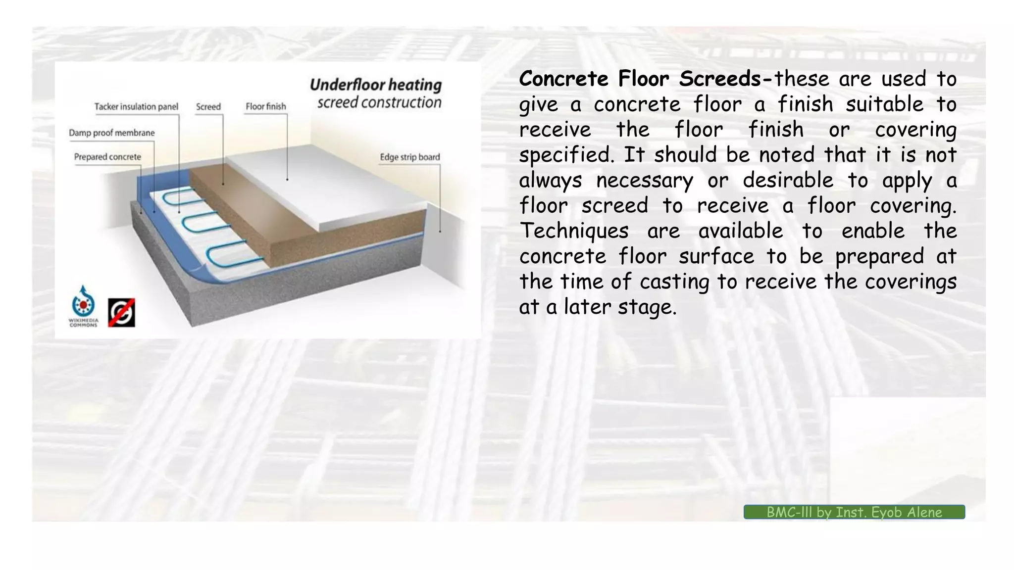 Floor and slab system design and construction | PDF