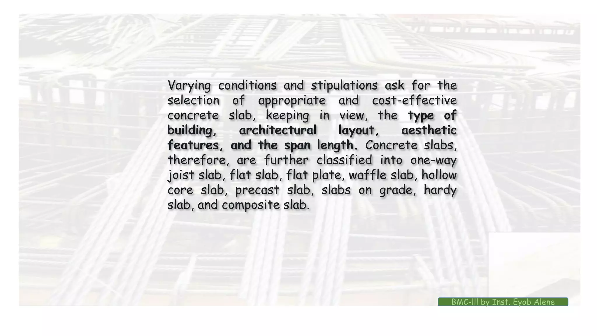 Floor and slab system design and construction | PDF
