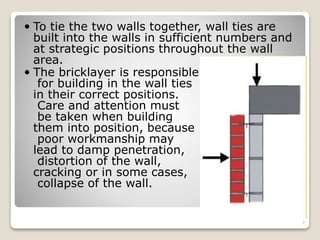 Floor and wall ties | PPTX