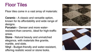 Processing & Properties of Floor and Wall Tiles.pptx